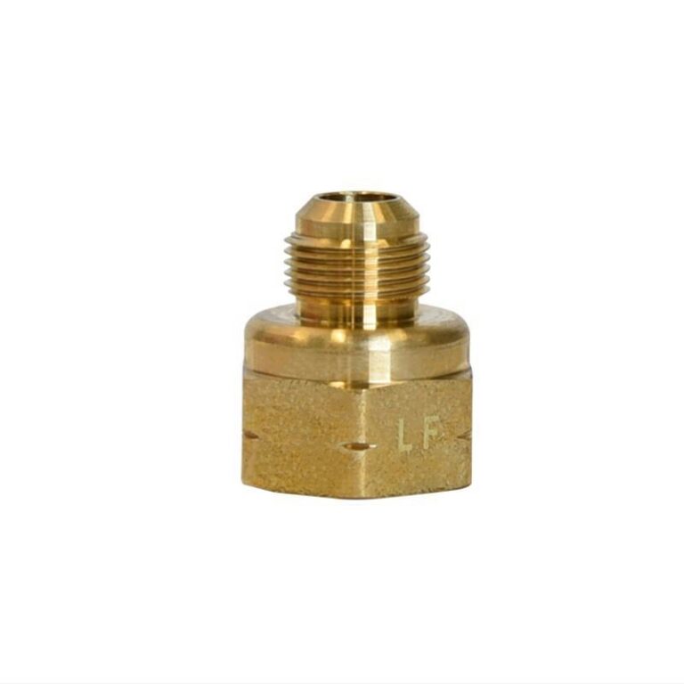 ATC 3/8 in. Flare X 1/2 in. D FIP Brass Adapter (Pack of 5) - Wesson ...